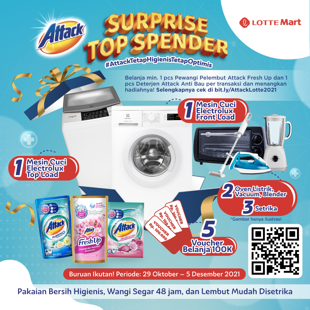 Mekanisme Event Attack Top Spender di Lottemart | Canggih Membawa Kemudahan Mekanisme Event Attack Top Spender di Lottemart | Canggih Membawa Kemudahan